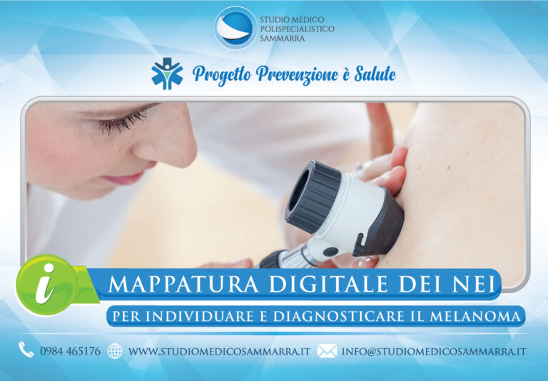 Mappatura digitale dei nei a Cosenza e Rende – Studio Medico Sammarra